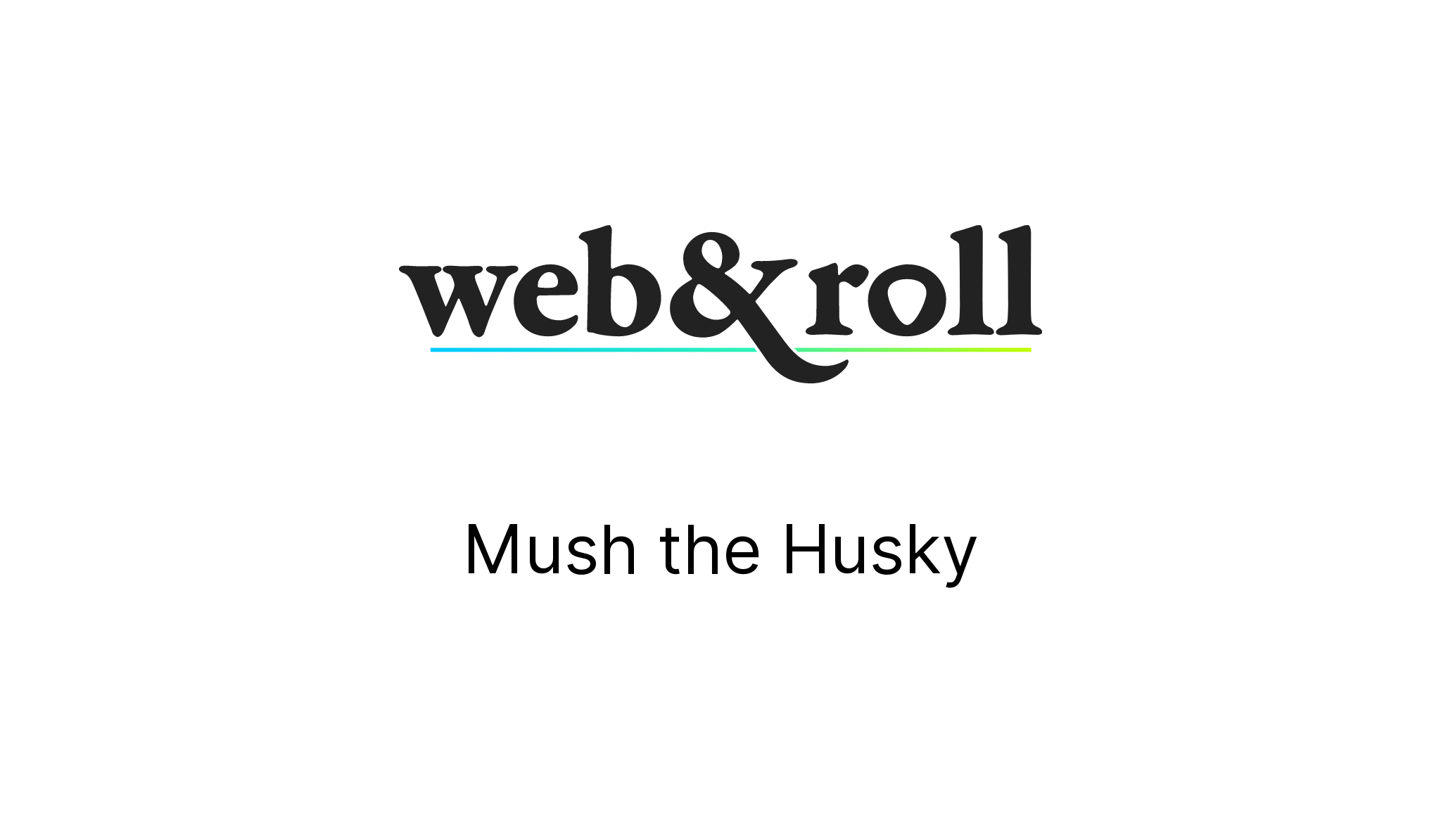 Mush the Husky | Product | Premier Amusement Supplies